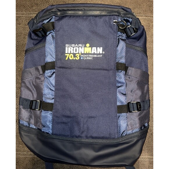 Iron Man | Bags | Ironman Triathlon Marathon Backpack 73 Monttremblant Qubec | Poshmark
